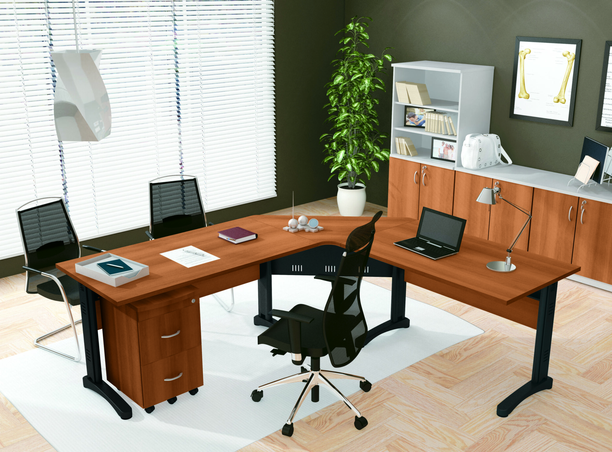 Mesa em L - Masao Móveis